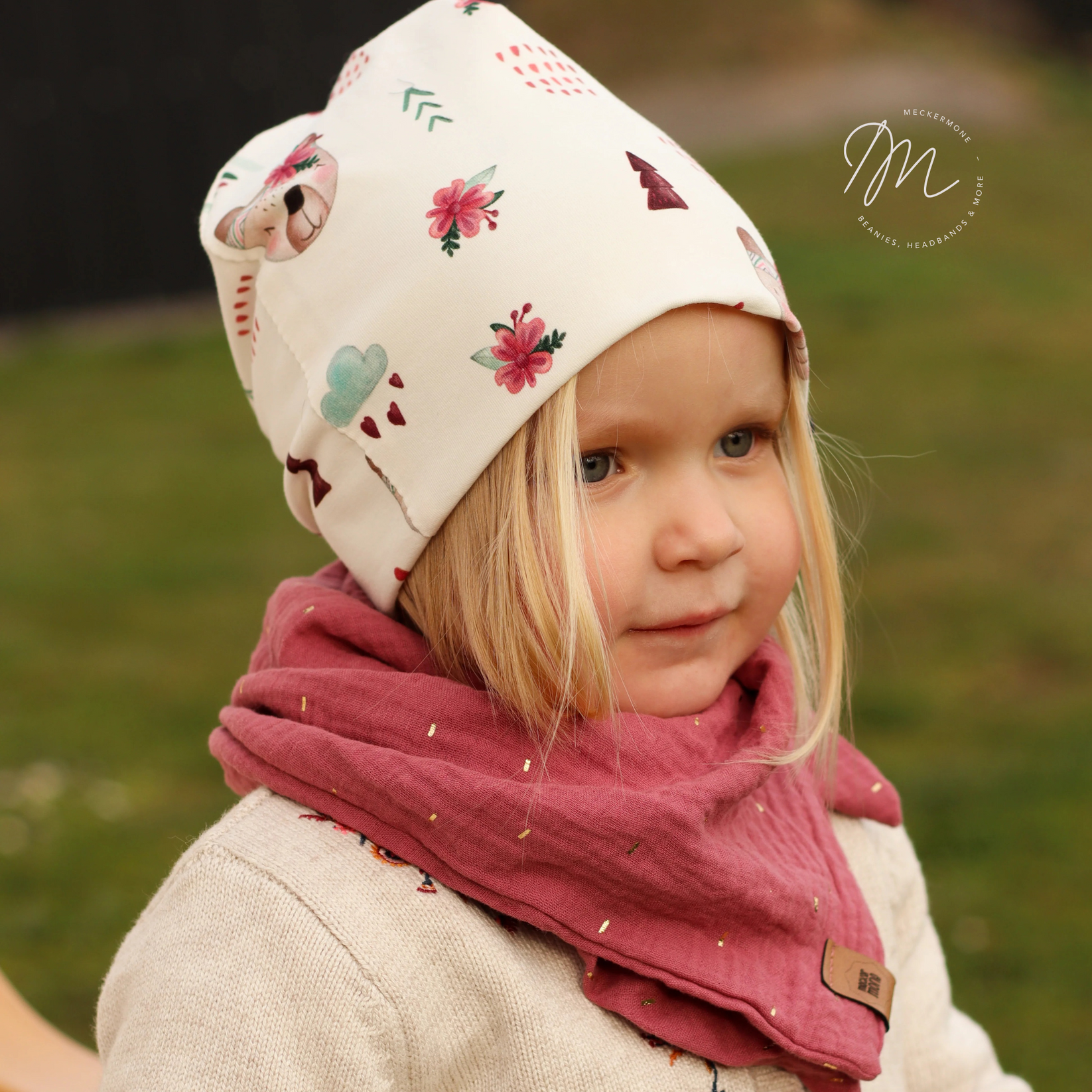 Jersey-Haube & Beanie für Kinder und Erwachsene – handgemacht, dehnbar ...
